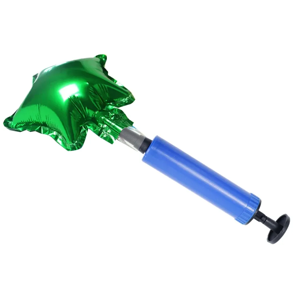 Quick Balloon Pump Hand Push Air Inflation Balloon Pump Latex Foil ...