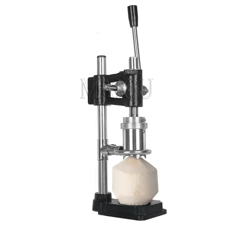 Commercial Lever Type Manual Pressing Green Coconut Punching Machine ...