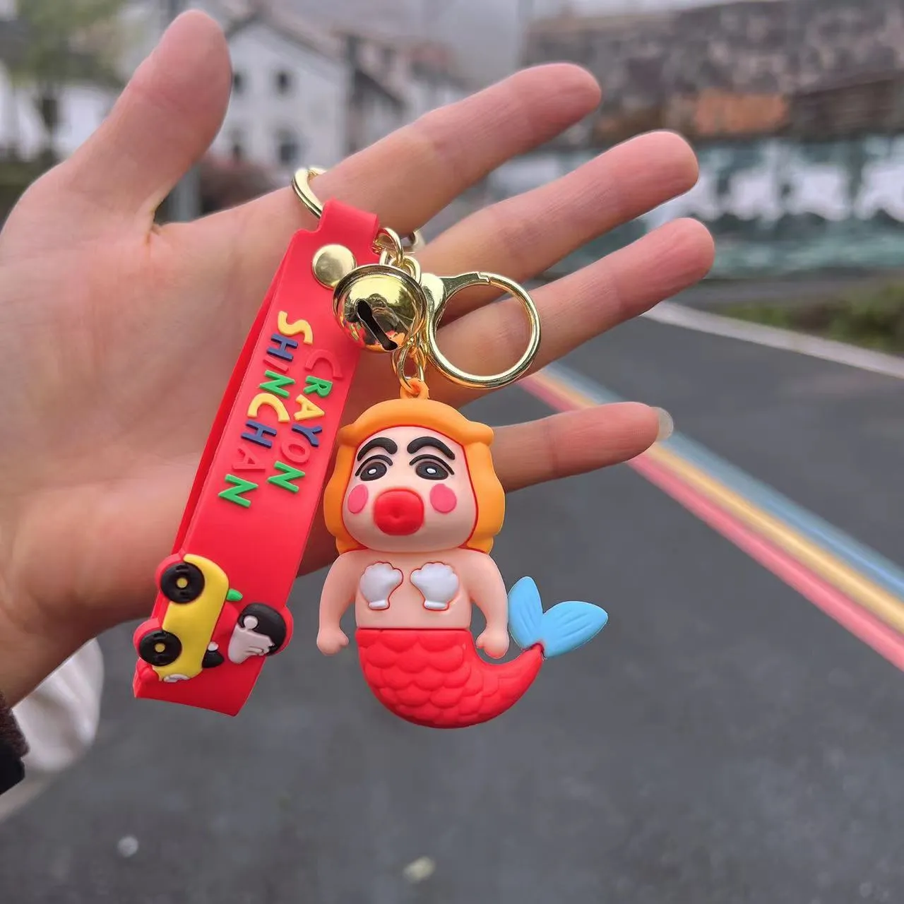 DHgate.com:3D Cartoon Car Keychain, Cute Vehicle Toys, Miniature Doll ...