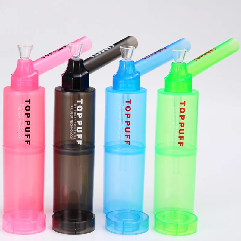 Wholesale Toppuff Top Puff Smoking Arylic Hookah Water Pipe Bongs With ...