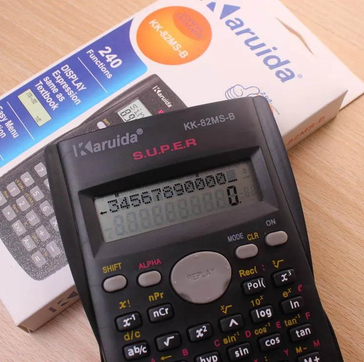 DHgate.com:2-Line Display Handheld Scientific Calculator for Students ...