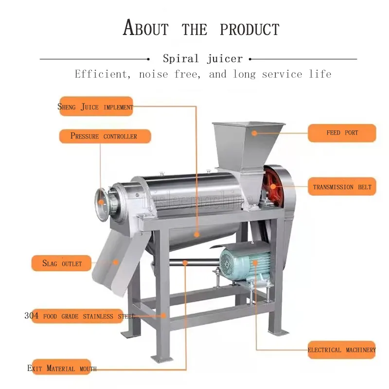 DHgate.com:Industrial Spiral Cold Press Grape Fruit Juicer Screw Juice ...