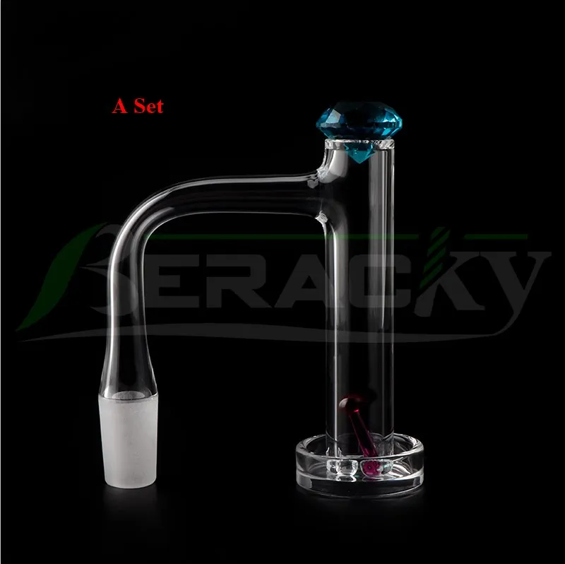 Beracky Full Weld Control Tower Quartz Banger With Beveled Edge Glass ...