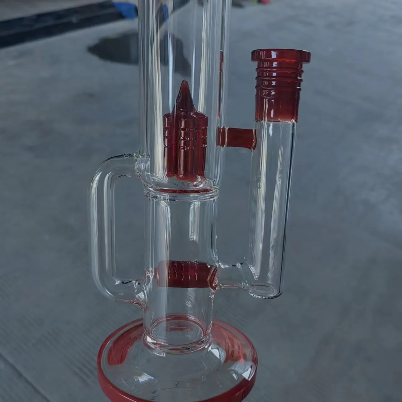 2023 borofloat glass Vortex Honeycomb Bong with Gravity Hookah, Elf ...