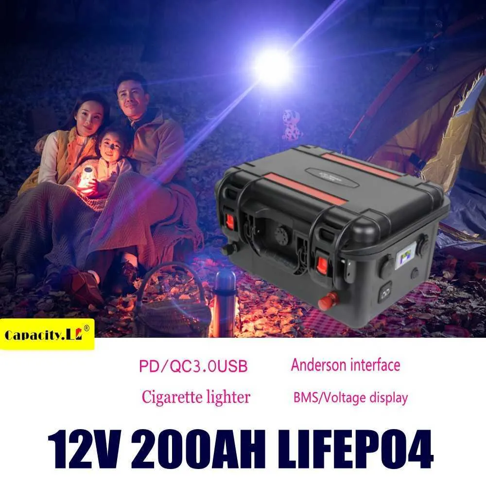 12V Rechargeable Lithium Ion Battery 200Ah LiFePO4... From ...