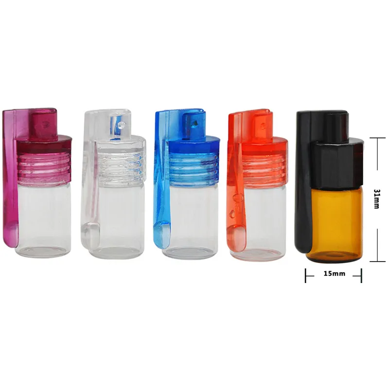 Nasal Spray Bottles Snuff Kit Pocket Cigarette Case Style Acrylic ...