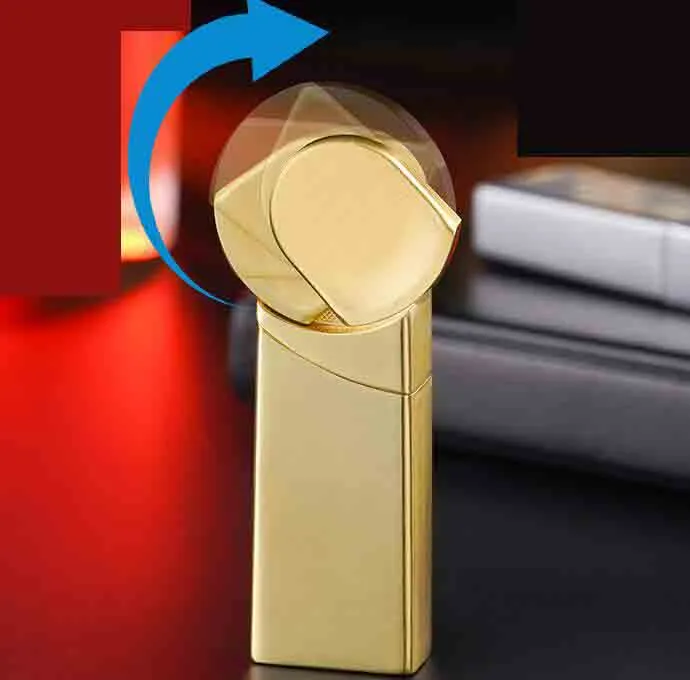 Latest Rotary Press Jet Lighter Inflatable No Gas Cigar Butane ...