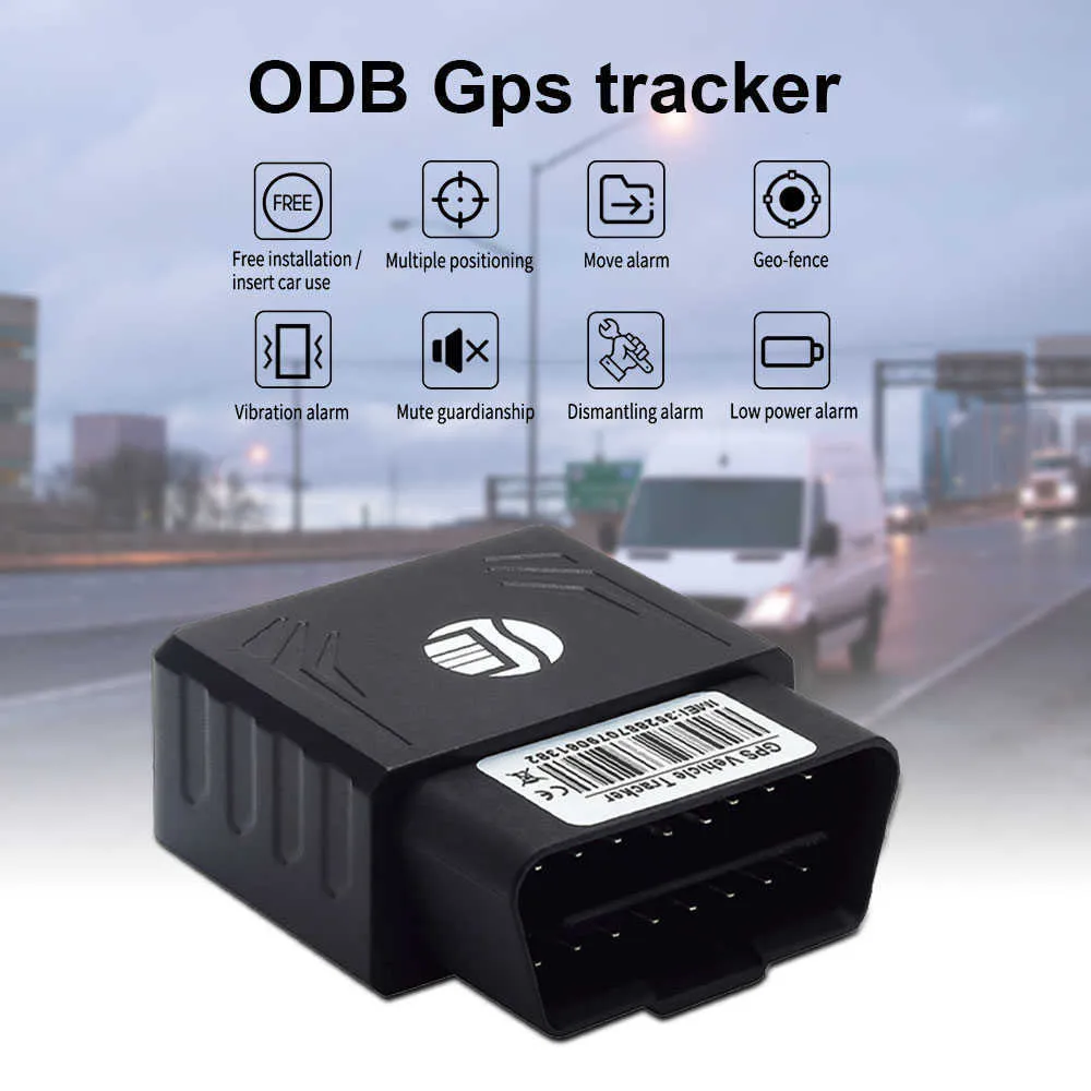 Auto GPS Tracker OBDII Real Time Locator: Compact Vehicle Tracking ...