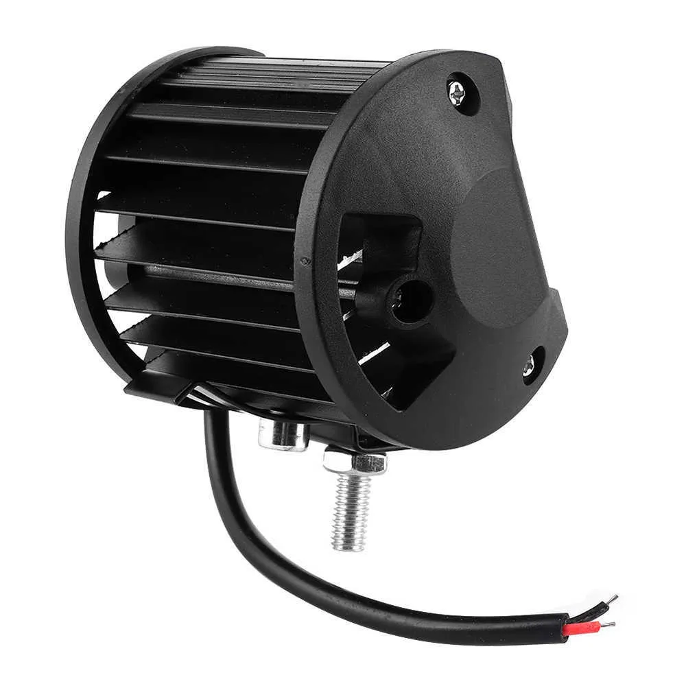 12V 24V LED Work Lights Tractors Trucks COB 4 Inch Headlight Motorbike ...