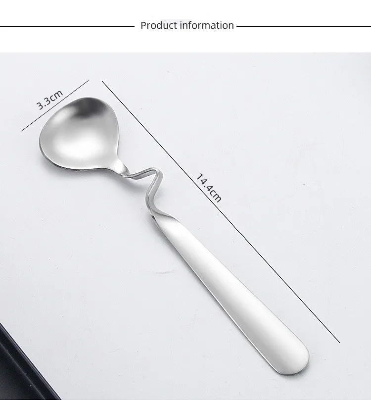 DHgate.com:Adorable Tea and Coffee Spoon with Curved Twisted Handle ...