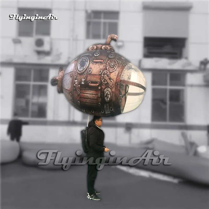 Walking Inflatable Costume Submarine: Blow Up Sea Creature Puppet ...