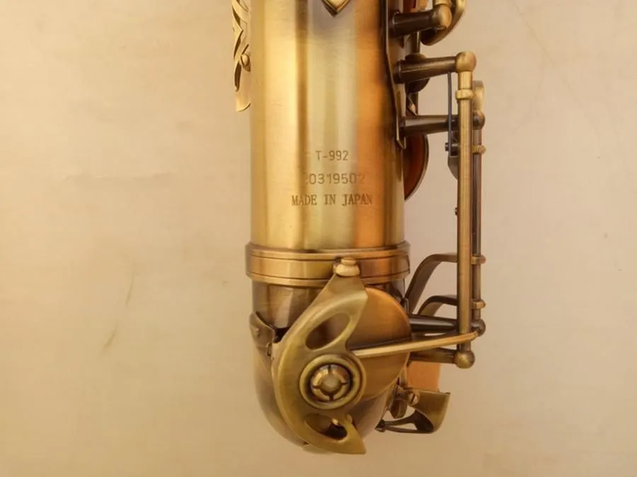 DHgate.com:Antique Copper Saxophone: Bb Tenor Sax, Woodwind Musical ...