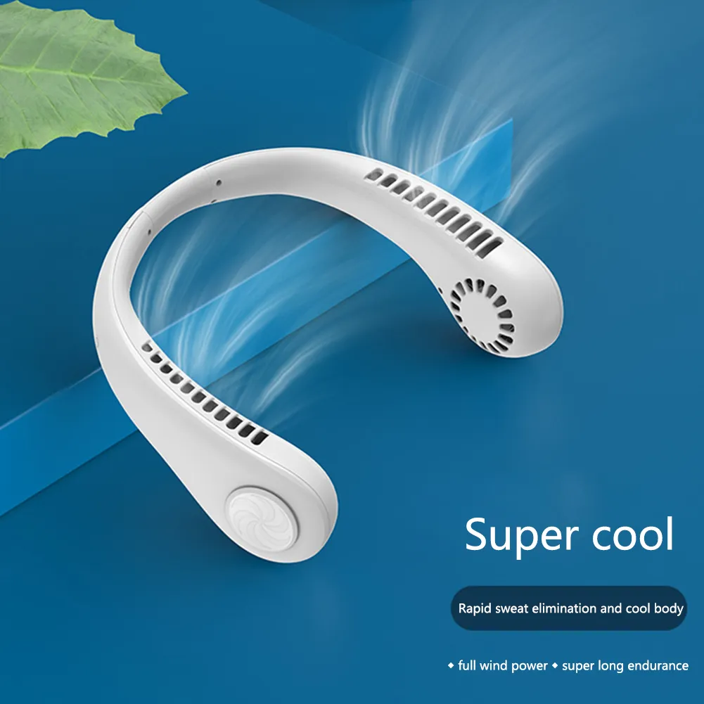 Portable Neck Fan Rechargeable Wireless Bladeless... From Powerorder ...