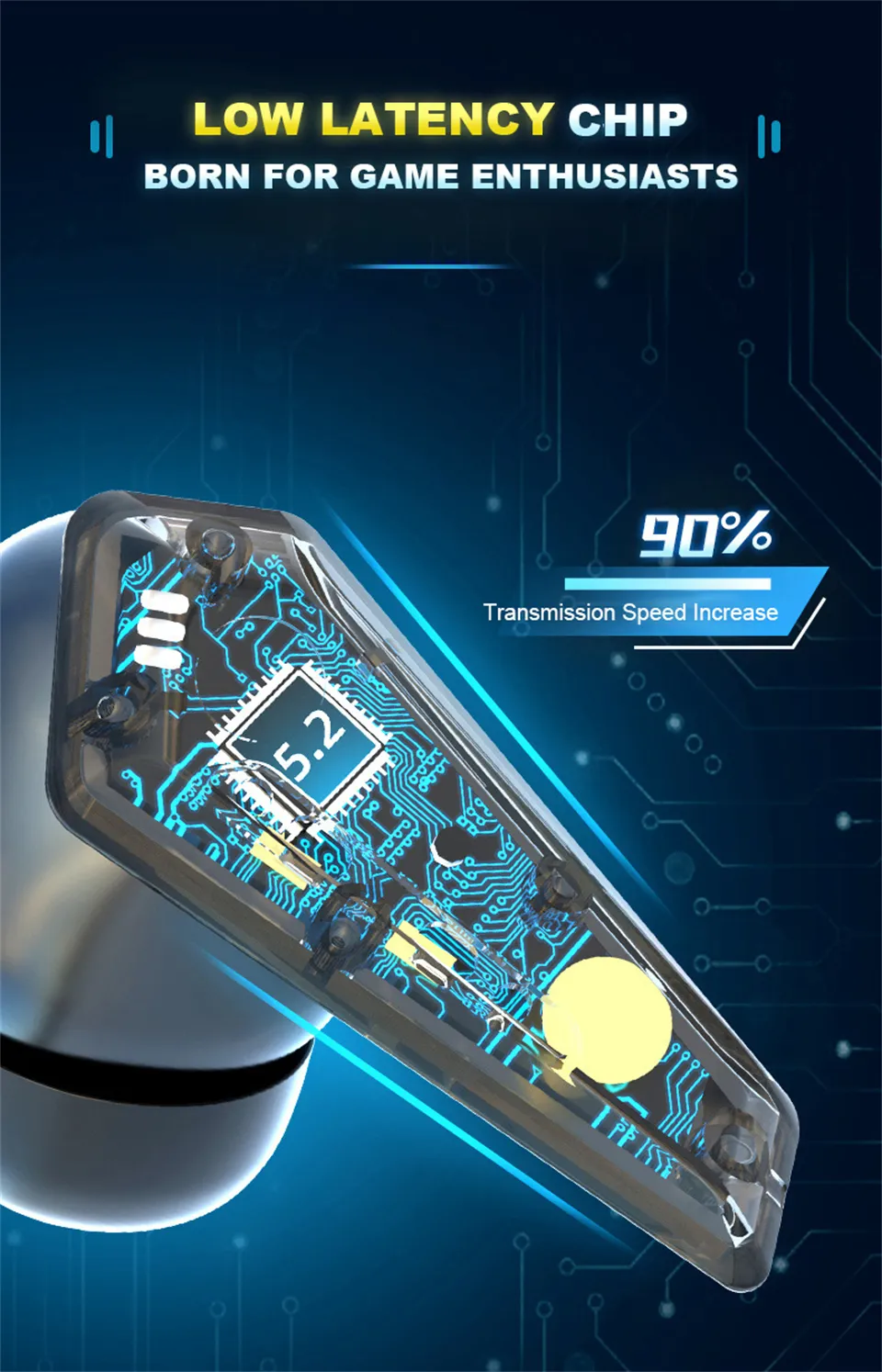 M5 TWS Bluetooth 5.2 Wireless Earbuds 3500mAh... From Luckybamboo, $5. ...