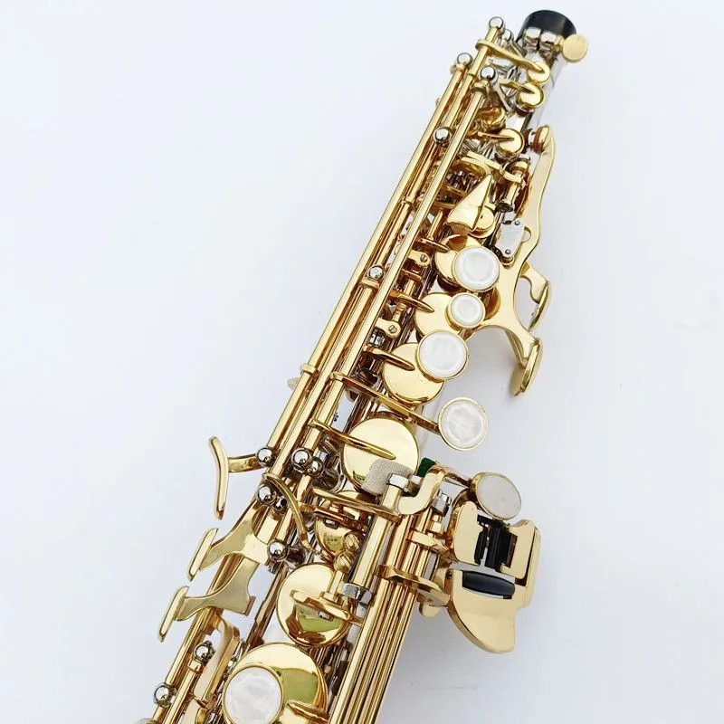 Professional Soprano Saxophone - Yanagisawa WO37, Straight Silver ...