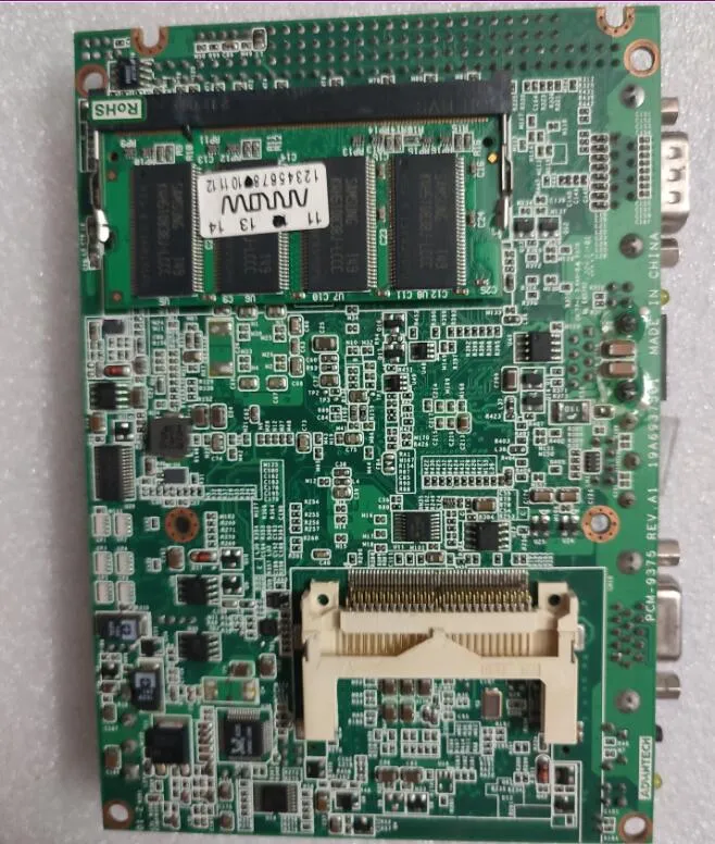 PCM 9375 Rev.A1 100% OK Original 3,5 Zoll Motherboard Lüfterloses Industrie Mainboard PCM 9375F ...