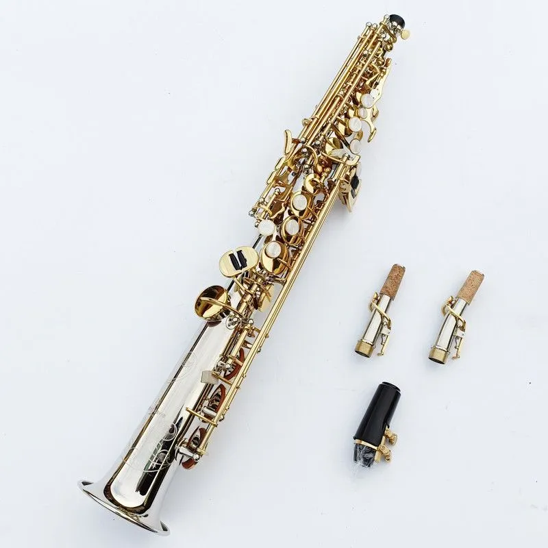 Professional Soprano Saxophone - Yanagisawa WO37, Straight Silver ...