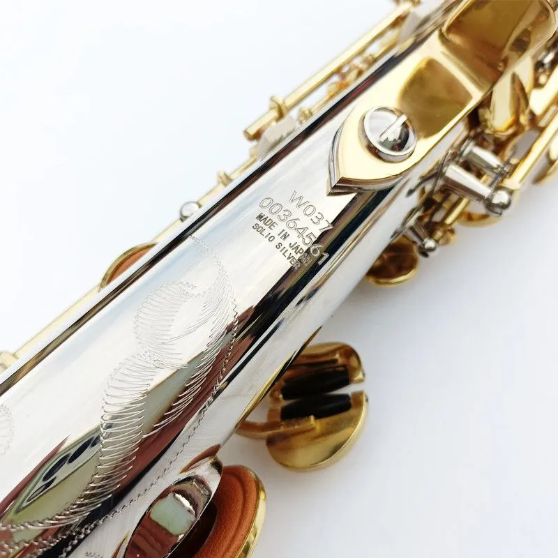 Professional Soprano Saxophone - Yanagisawa WO37, Straight Silver ...