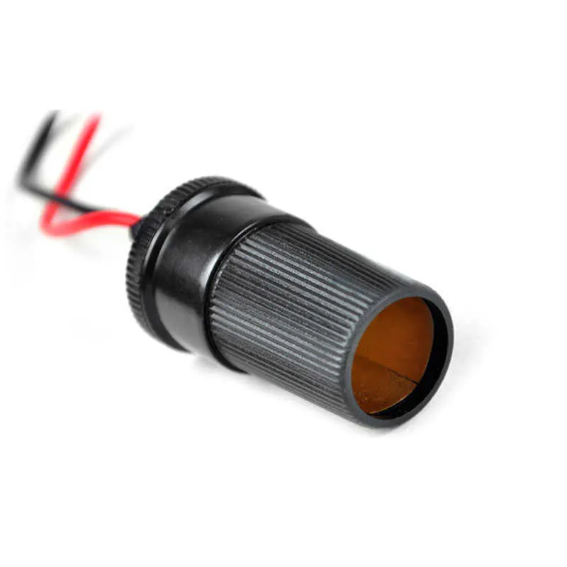 12V 15A Car Battery Terminal Clamp Clip Cigarette Lighter Power Socket ...