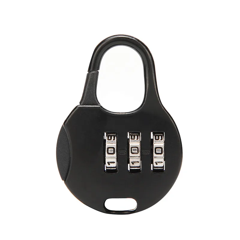 Gym Locks: Round Dial 4 Number Combination Padlock, Heavy Duty Security ...