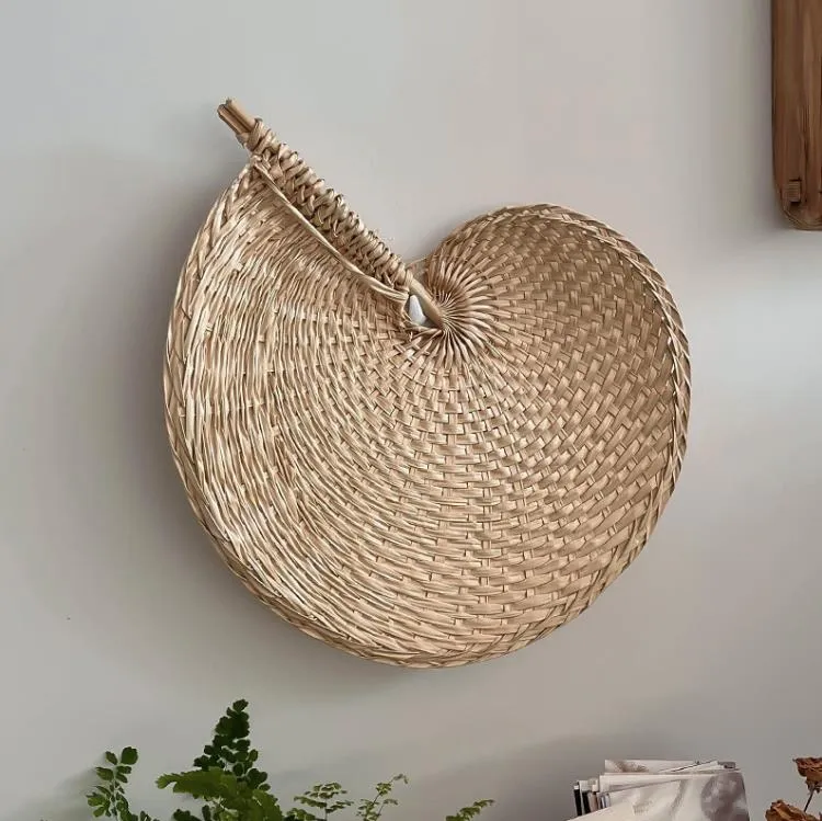 Party Favor Hand Fans Hand Made Fan Rattan Decoration For Wedding ...
