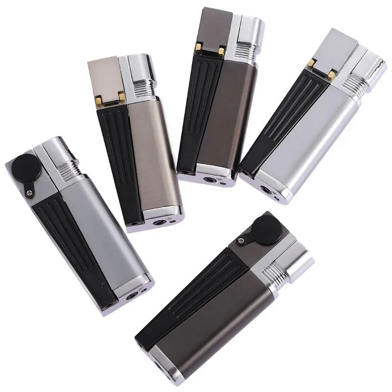 Foldable Tobacco Torch Lighter Smoking Metal Pipes Butane Vaporizer ...