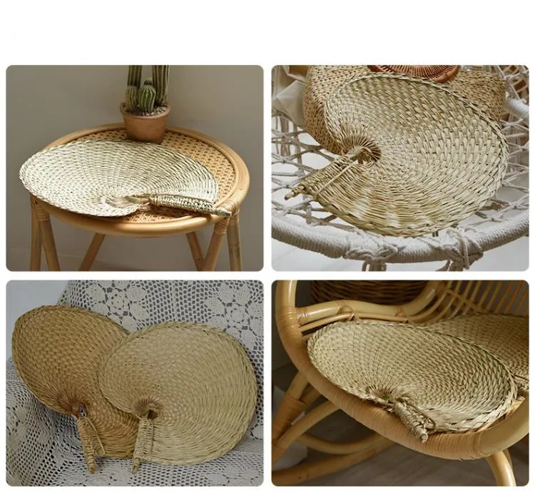 Party Favor Hand Fans Hand Made Fan Rattan Decoration... From ...