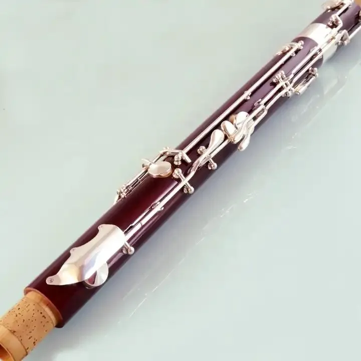 DHgate.com:Silver Plated C Tone Maple Wood Bassoon, Professional ...