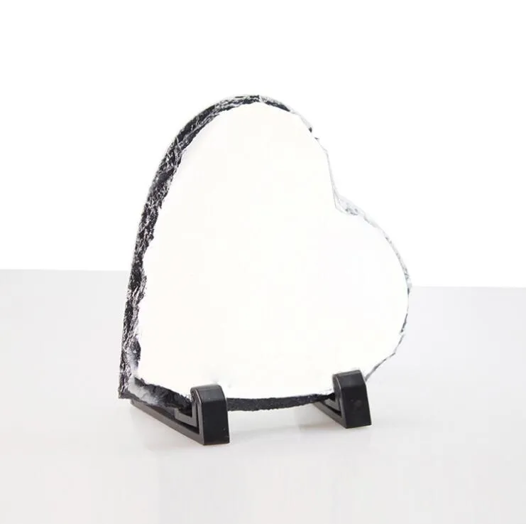 Customizable Rock Slate Sublimation photo frame pic with Glossy Surface ...