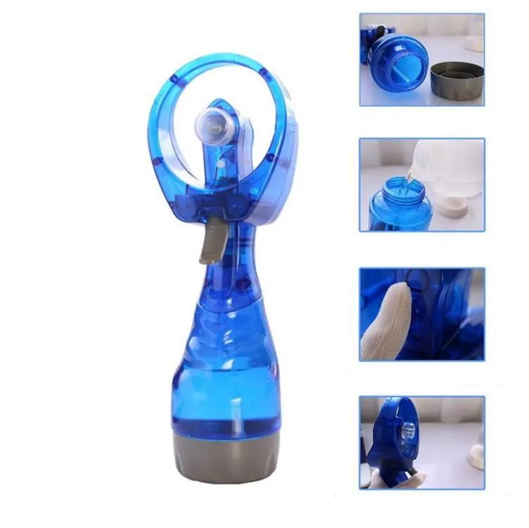 Portable Handheld Misting Fan, 2024 Summer Mini Water Spray Cooling Fan ...