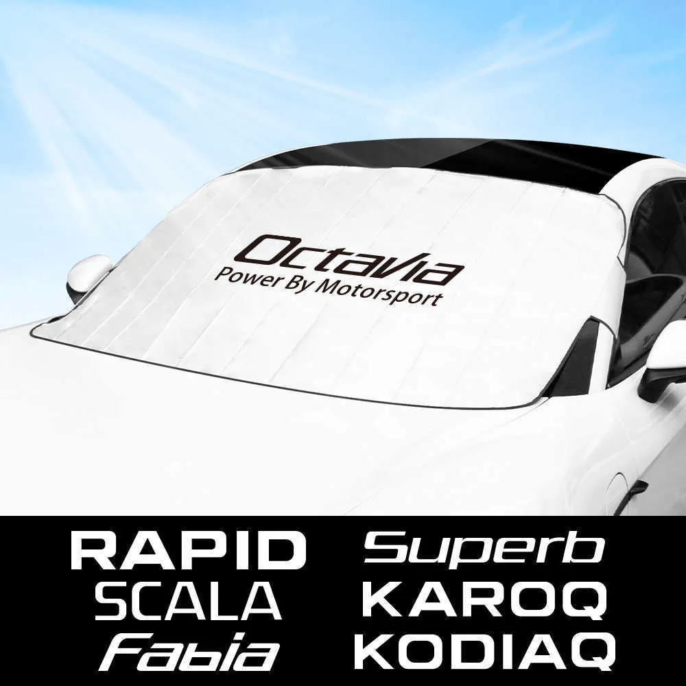 Sun Shade Cover for Skoda Car Windshields All Models 2024