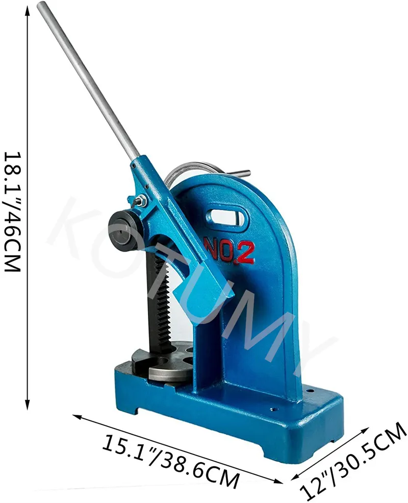 DHgate.com:Manual Arbor Press: 2-Ton Desktop Hand Press Machine with ...