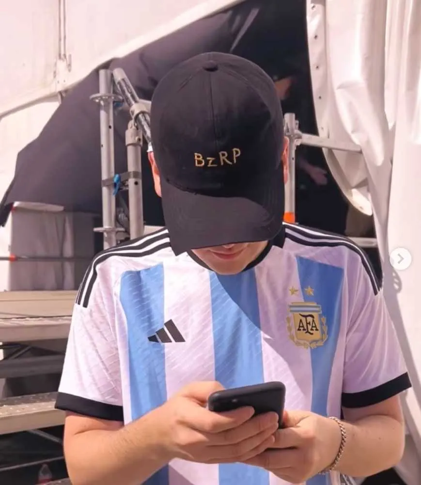 Rapper Bizarrap Gorra Closed Back Baseball Cap Hip Hop Hat For Men And ...