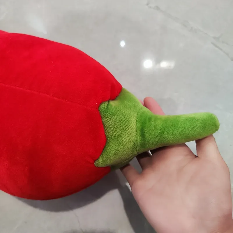 Kawaii Simulation Chili Toy Big Soft Plush Red Beauty Chili Doll Giant ...