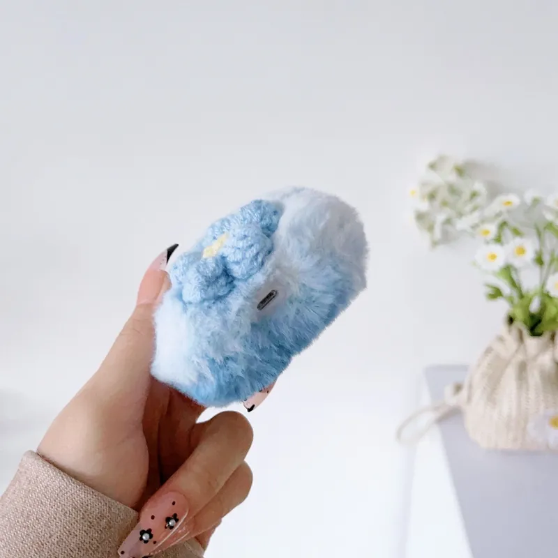 Cute Animal AirPods Pro 2 Case Plush Fur Protective Cover For AirPods 3 ...
