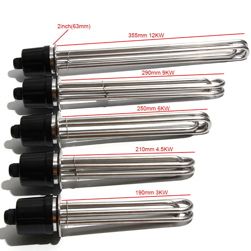 DHgate.com:SUS304 2" Tri-Clamp Water Immersion Heater, 220V/380V, 3 ...