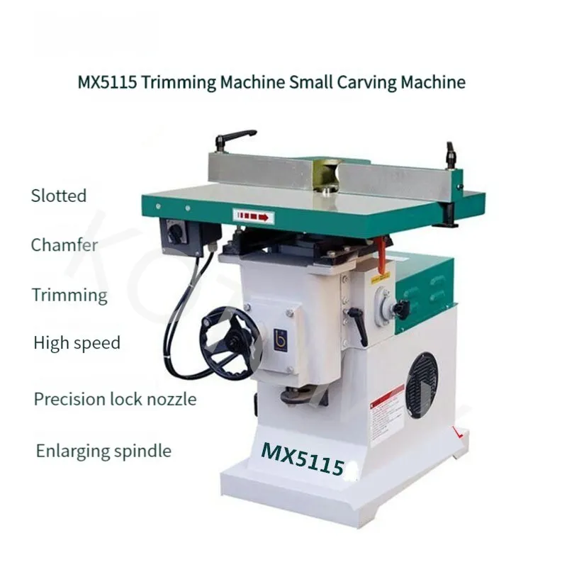 2KW Woodworking Trimming Machine Single Axis Electric Planer For ...