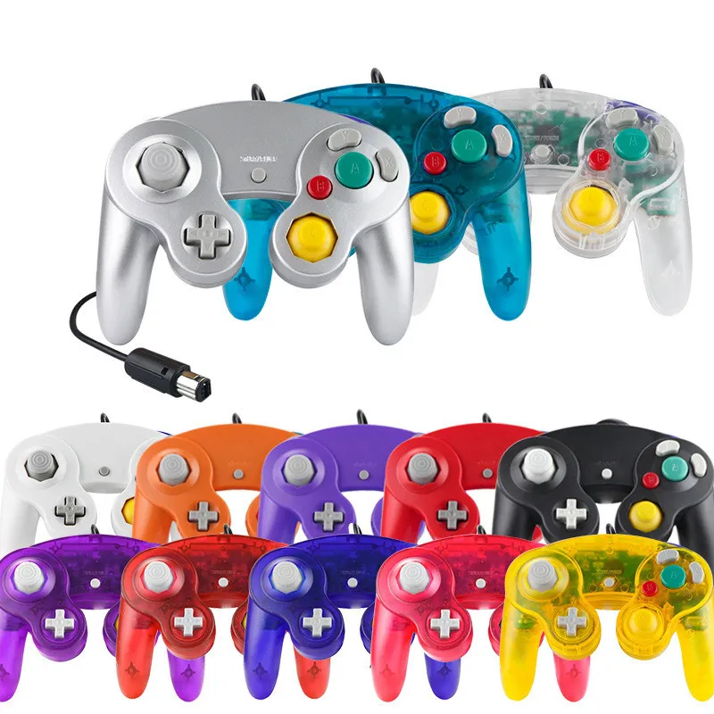 Wired Classic Game NGC Controllers For GameCube Nintendo Switch For Wii ...