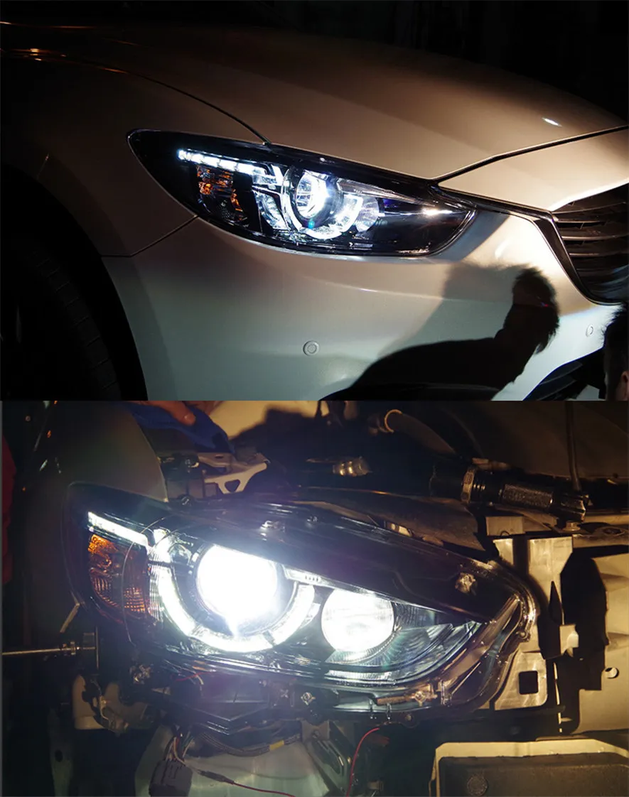Mazda 6 Atenza LED Headlights Assembly High Beam, Turn Signal, DRL ...