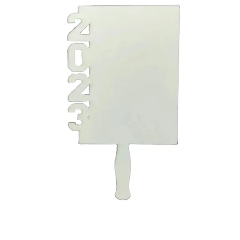 MDF Sublimation Portable Neck Fan Photo Frames Heat Transfer Graduation ...