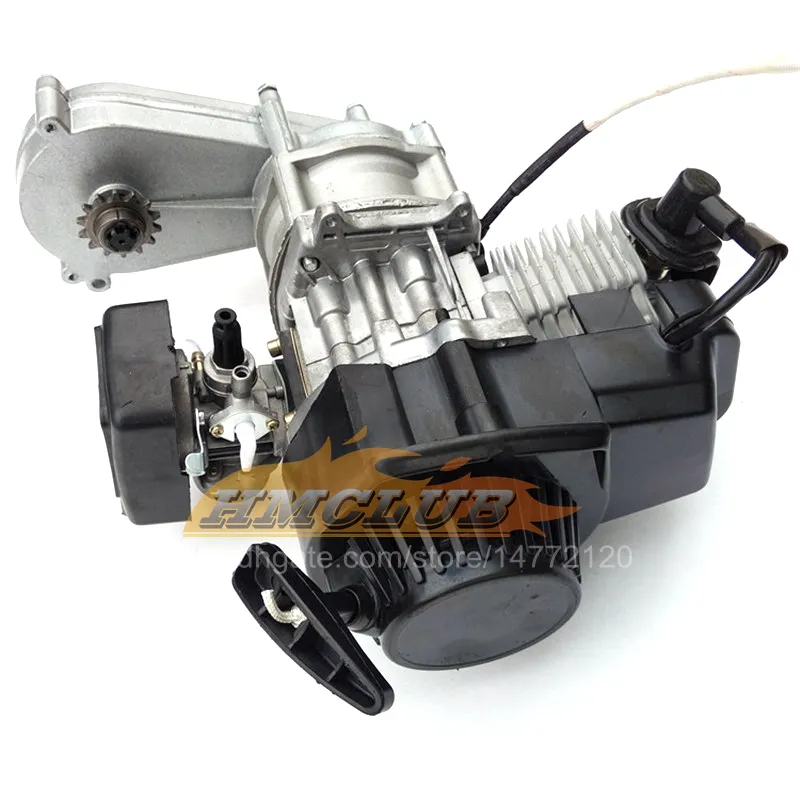 49CC 2 Stroke Mini Dirt Bike Engine With T8F 14t Gear Box Easy To Start ...