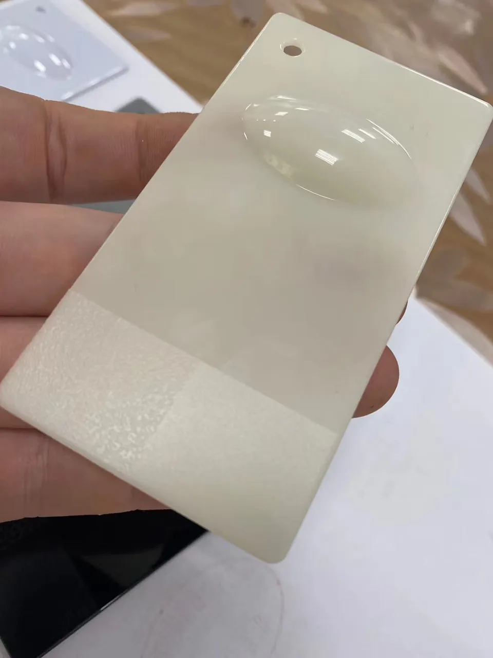 Automotive Paint Test Panels With Curved Displays Hydrographics And ...