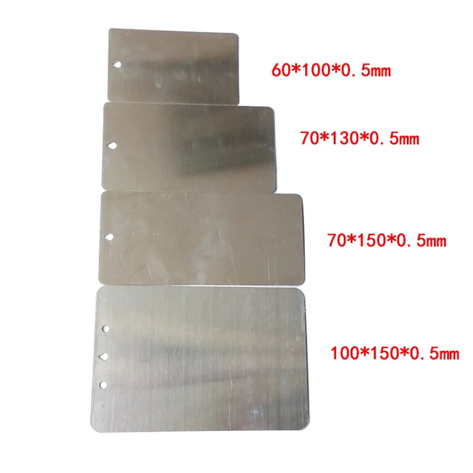 Premium Tinplate Spray Sheets - Durable Paint Test Panels for Wet Film ...