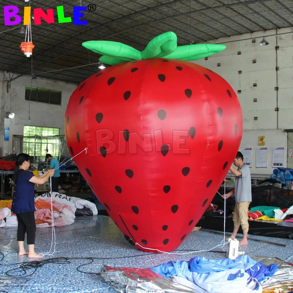 Giant Inflatable Strawberry Balloon Huge Advertising Fruit Ball, Large ...