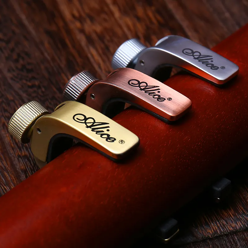 Capo For Guitar, Bass, Violin, Ukulele 3 Metal Colors, Single Handed ...