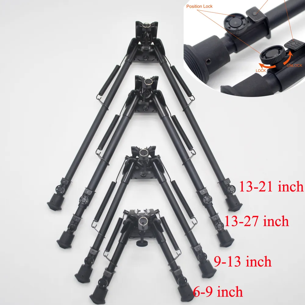 DHgate.com:Smooth-Legs Pivot Tilt Bipod, Swivel-Stud, Detachable Posi ...