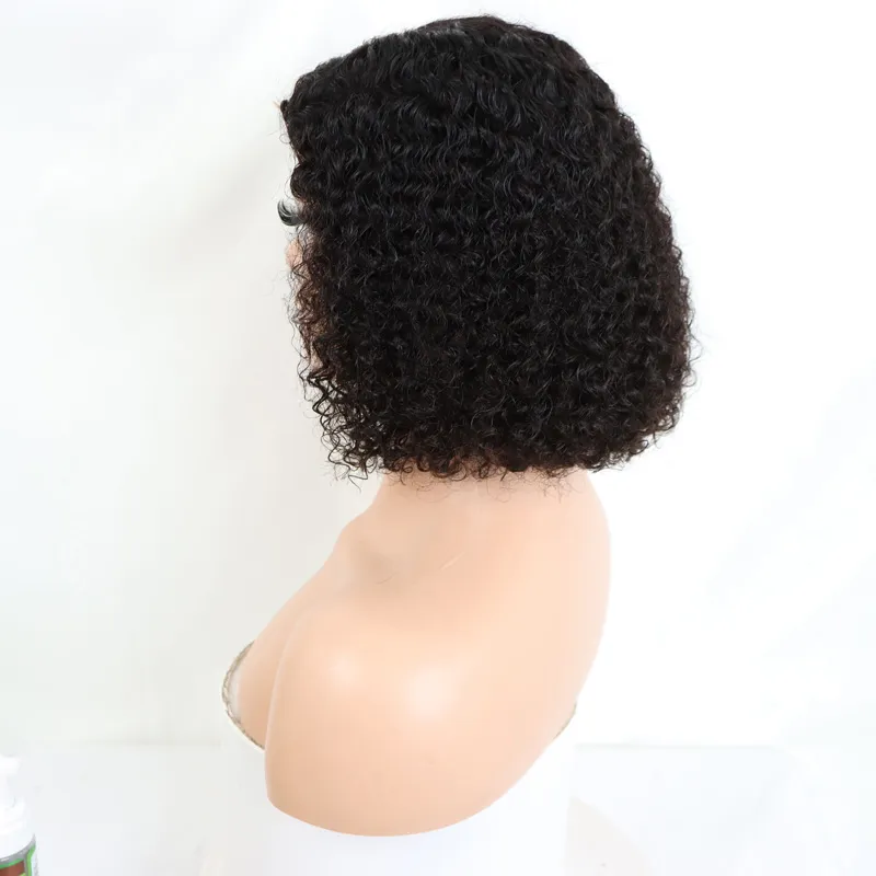 Premium Bone Straight Bob Wig: 100% Human Hair, 13x4 Lace Frontal ...