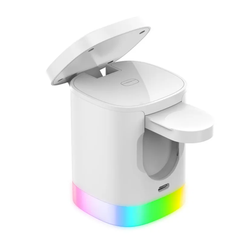 3 In1 Cube Magnetic Wireless Fast Charger For Iphone 14 12 13 Pro Max ...