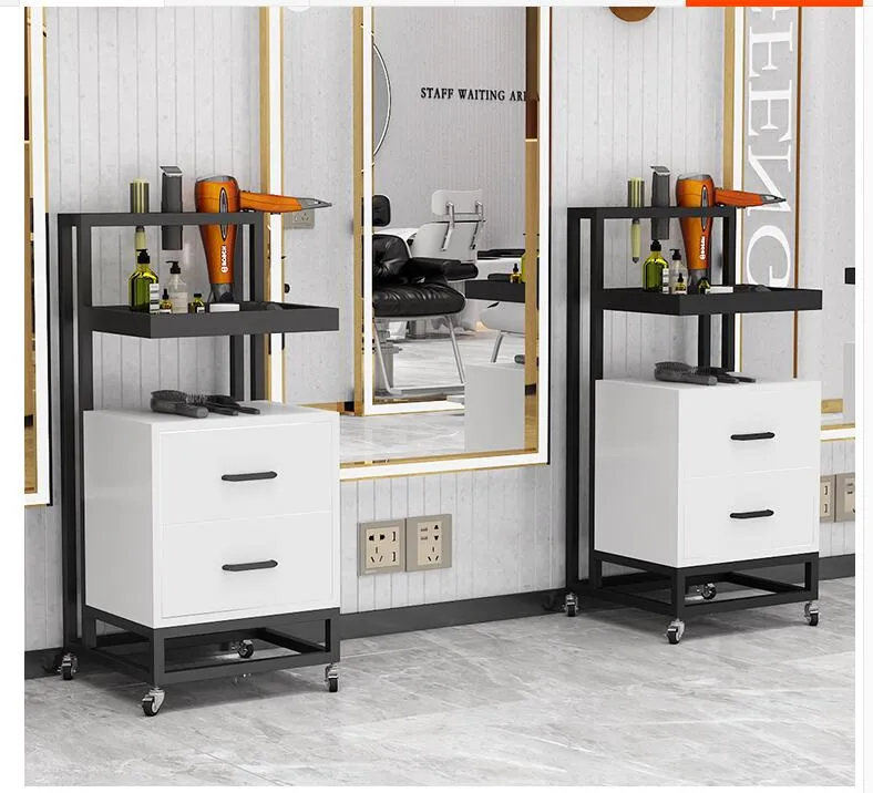 Hairdresser Tool Cabinet Hair Salon Special Tool Table Hair Cutting ...