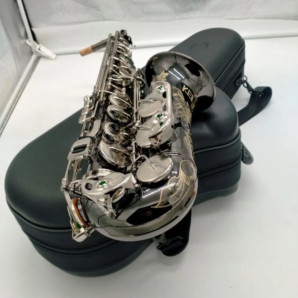Germany JK SX90R Keilwerth Alto Sax, Black Nickel Sier Alloy, with Case ...